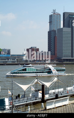 Spido Bootsfahrt Fluss Maas Port of Rotterdam-Niederlande ...
