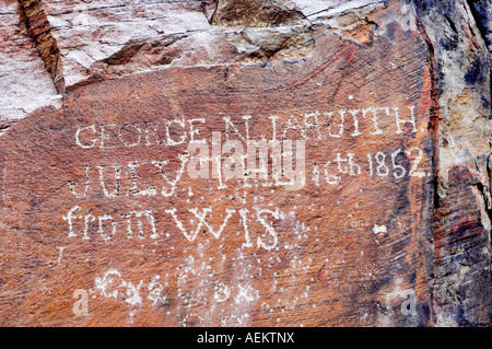 George N Jaquith Pionier Felsen aus dem Jahr 1852 Alpegate Trail High ...