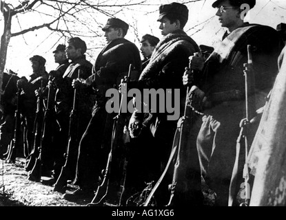 Spanischer Bürgerkrieg - internationale Brigade. Das Thaelmann ...