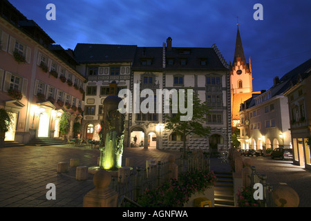 Historischen alten Stadt von Engen (Hegau, Baden-Württemberg ...