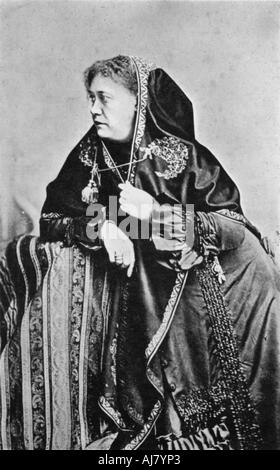 Helena Petrovna Blavatsky (Hahn) Geboren 1831-1891. Russisch ...
