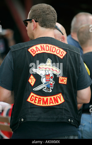Motorrad-Rocker der Bandido MC (Prospect, Kandidatin für eine ...