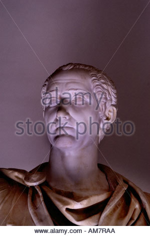 Der Tod des Gaius Julius Caesar, 100 - 44 V.CHR., römischer Staatsmann ...