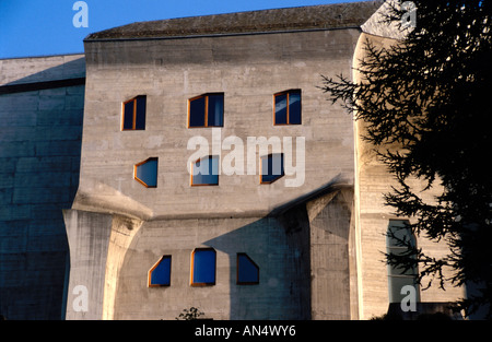 Das Goetheanum, Dornach, in der Nähe von Basel, Schweiz, Januar 2018 ...