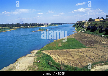 Irak MOSUL den Tigris-Fluss Stockfoto, Bild: 48080636 - Alamy