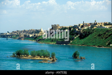 Irak MOSUL den Tigris-Fluss Stockfotografie - Alamy