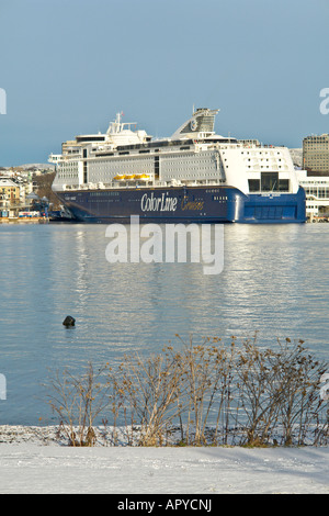 Neues Auto Color Line Fähre Color Magic verlassen Oslo Norwegen auf dem ...