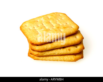 TUC original herzhaftes Gebäck verteilen sich auf weißem Hintergrund ...