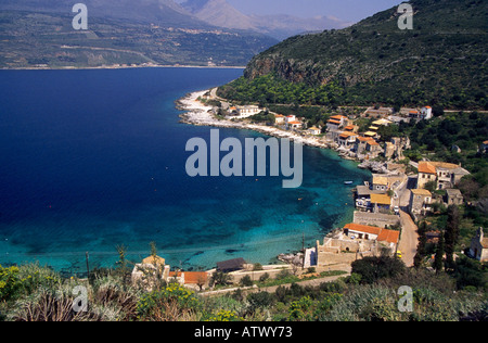 Bucht von Limeni, Neo Itilo, Halbinsel Mani, Peloponnes, Griechenland ...
