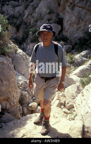 Wandern am Küstenweg, El Portet, Valencia, Spanien Stockfotografie - Alamy