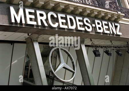 Mercedes-Benz, Marke, deutsche Auto unternehmen, Logo, DAX 30 ...