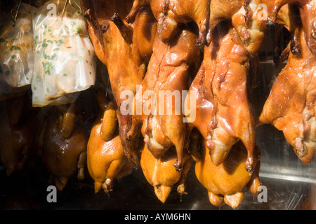 Peking-Ente Restaurant in Chinatown in New York City Stockfotografie ...