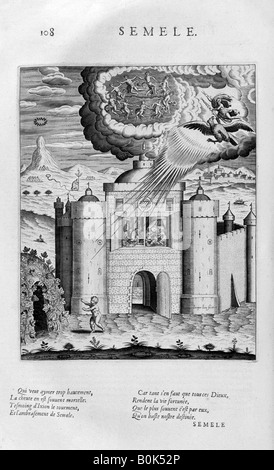 Zeus und der Semele Stockfotografie - Alamy