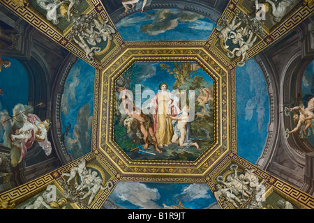 Decke Fresko, Apollo und den Musen von Tommaso Conca, 1782-1787, Sala ...