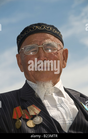 Ethnischen Kasachen Mann, Astana, Kasachstan Stockfoto, Bild: 43222541 ...