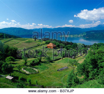 Rumänische Landschaften Landschaft, Gewässer, Seen, Berge, Dörfer ...