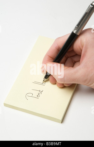 Post es beachten Sie Notizen Stift Papier notieren Jotter Notizblock ...