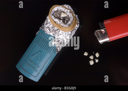 Asthma-Inhalator verwendet wird, um das Rauchen von Crack-Kokain ...