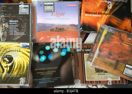 CD Sammlung klassischer Musik auf CD Stockfotografie - Alamy
