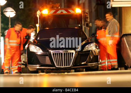 Auto, Maybach Exelero Fulda, Coupe/Coupe, Baujahr 2005-, schwarz ...