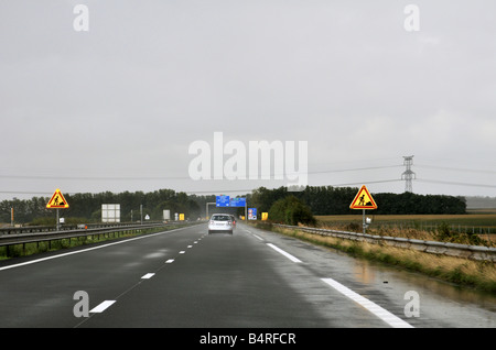 Französisch A26 Autobahn Zeichen Stockfoto, Bild: 20177792 - Alamy