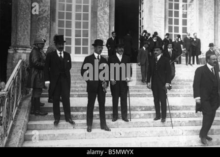 9UN 1920 6 4 A1 3 E Frieden Vertrag von Trianon 1920 Foto Frieden ...