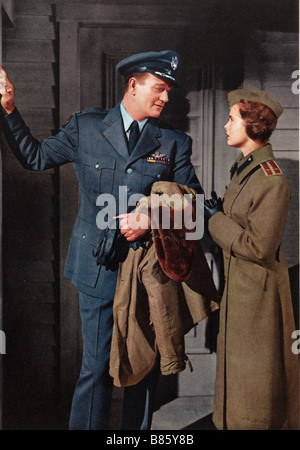 John Wayne und Janet Leigh / Jet-Pilot / 1957 unter der Regie von Josef von Sternberg [R.K.O ...