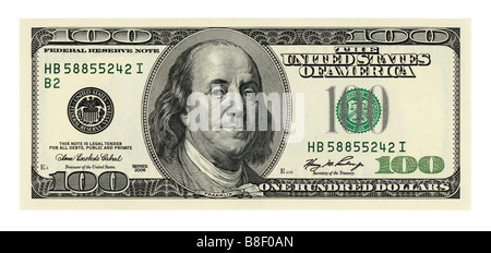 100 US-Dollar-Banknote, Vorder- und Rückseite Stockfoto, Bild: 34562661 ...