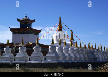 Waqie Buddhistische Pagoden, Hongyuan, Aba Qiang und autonomen Region ...