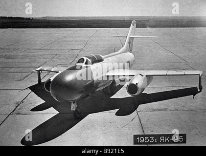 Jak 1 Kämpfer von Alexander Jakowlew 1940 Foto Wiedergabe aus der ...