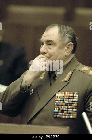Verteidigungsminister der UdSSR Sowjetunion Marschall Andrei Grechko im ...