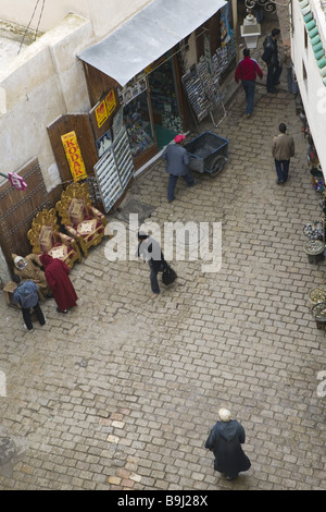 Marokko Fes Fes El Bali Nejjarin Museum skaliert Bezirk Altstadt ...