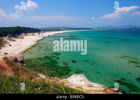 Bulgarien, Schwarzes Meer Region, Primorsko, Strand Stockfotografie - Alamy