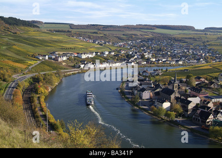 Weinbaugebiet Mosel, Weinberge, Remich Luxemburg, Saarland ...