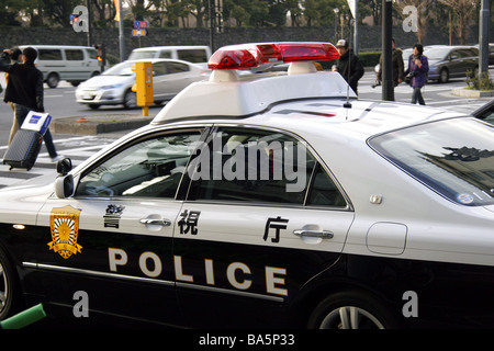 Polizei-Auto in Tokio Japan Stockfoto, Bild: 23484037 - Alamy