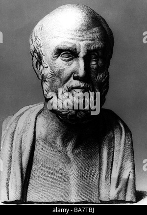 Hippokrates - griechische Arzt c 460-377 v. Chr Stockfotografie - Alamy