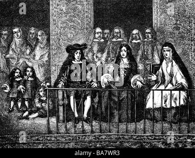 Spanische Inquisition. Auto de Fe. Ritual der öffentlichen Buße der ...