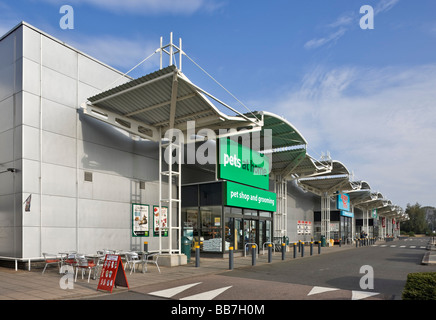 Interchange Retail Park in Bedford Stockfotografie - Alamy
