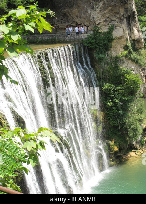 Bosnien und Herzegowina, Jajce, Pliva, Wasserfall, Vrbas-Schlucht ...