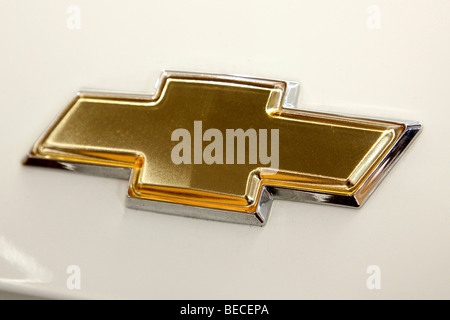 Die Automarken der U.S. Auto Hersteller General Motors (GM) zeigt ...