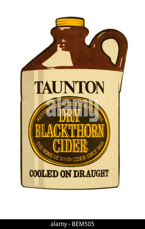 Taunton in Eiche Fässer in Norton Fitzwarren Keg Blackthorn Cider die ...