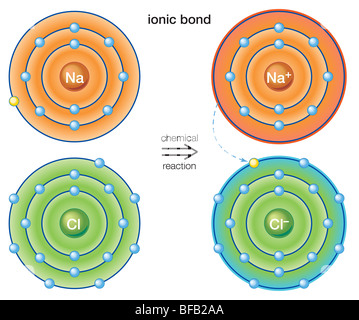 Natriumchlorid ist eine ionische Verbindung mit der chemischen Formel ...
