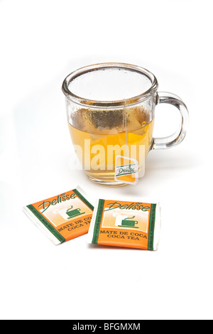 Delisse Mate De Coca Tee, ein traditionelles peruanische pflanzliches ...