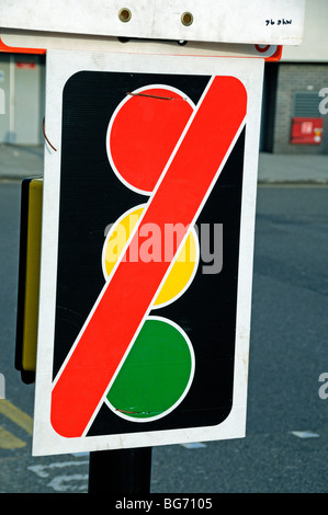 Ampel defekt Zeichen Stockfotografie - Alamy