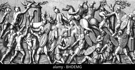 Veranstaltungen, Marcomannic Wars 166-180, der König der Markomannen ...