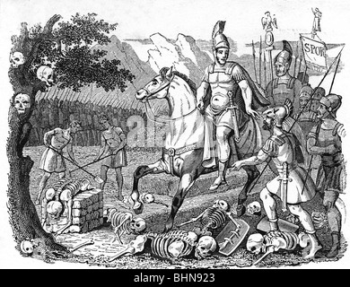Veranstaltungen, Germanischen Kriege, die Varusschlacht, 9 AD", Hermann ...