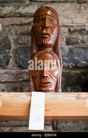 Cherokee Indianer Stammesreservat NC Oconaluftee Geschichte Appalachen ...