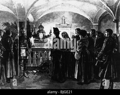 Der Tod von König Ludwig II. Von Bayern: Schloss Berg, UND DER SEE, WO ...