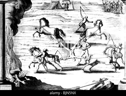 Gerechtigkeit, Bußwesen, Zersetzung, Hinrichtung von Brunhilde, Königin ...