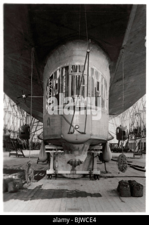 Passagierkabine des Zeppelin Luftschiff "Bodensee" (LZ 120), 1919 ...